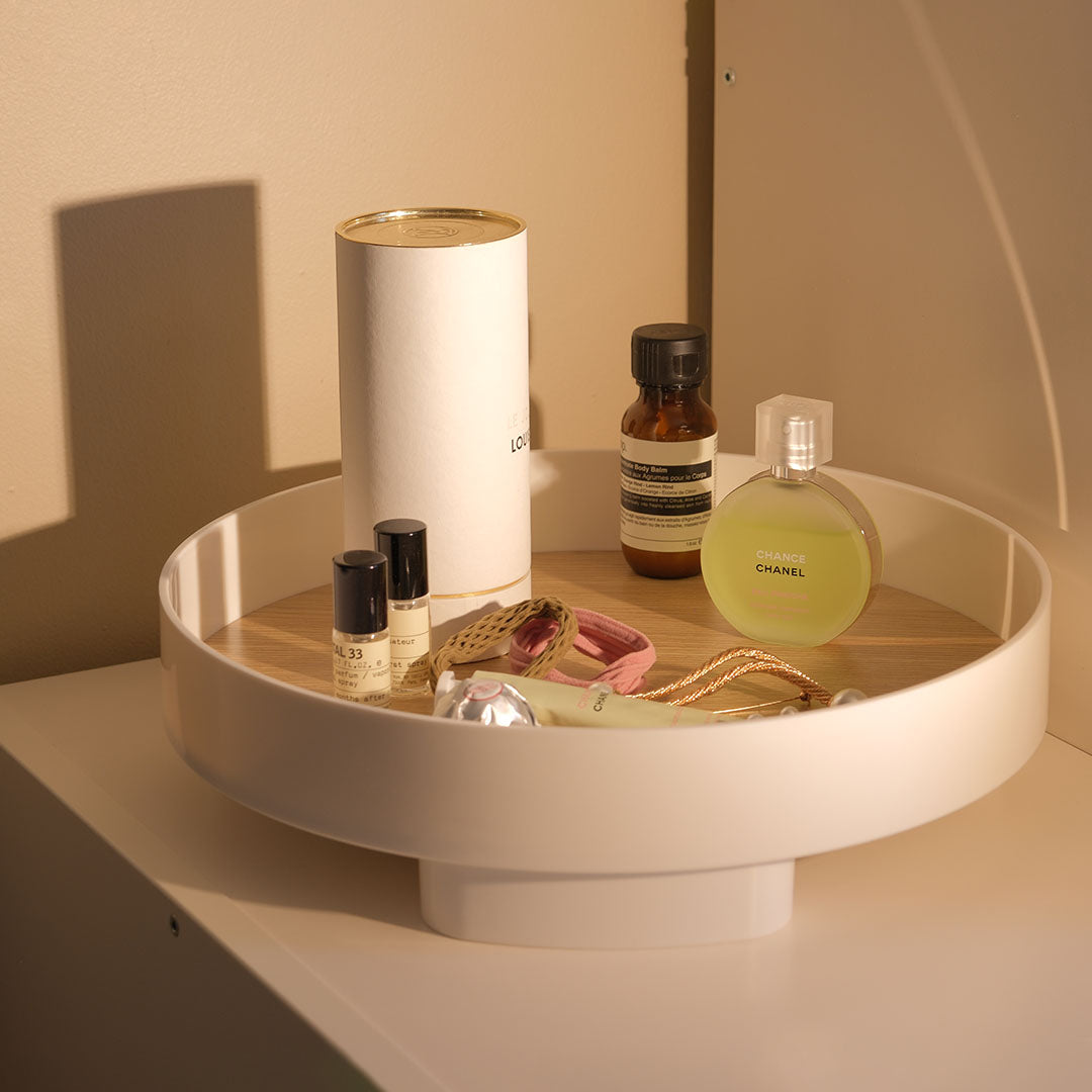 Large Round Wooden Tray – MOMO YOSHI